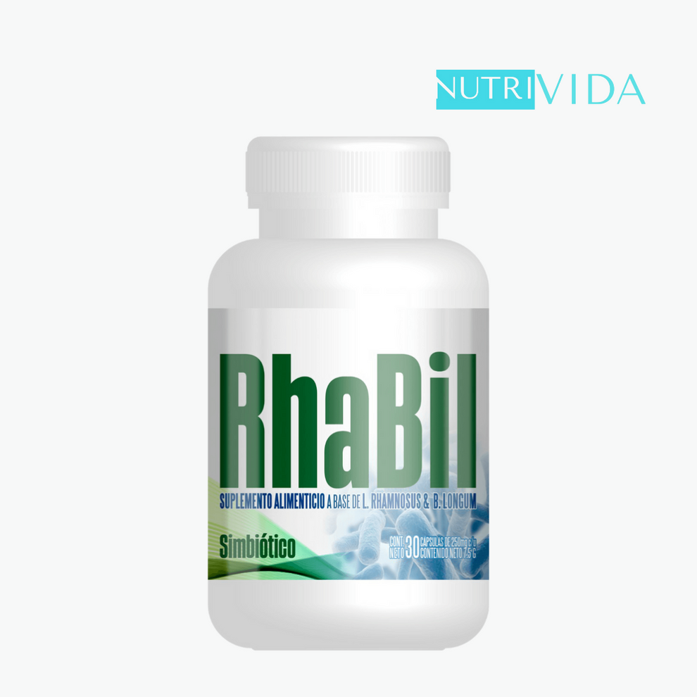 RhaBil 30 Caps. | Nutri Vida | Probióticos Renal – Nutrivida Mexico